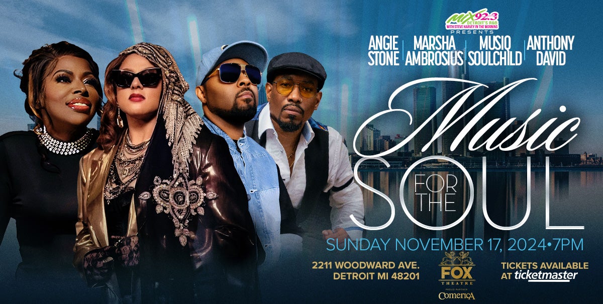 MIX 92.3 Presents Music For The Soul starring Musiq Soulchild, Marsha ...
