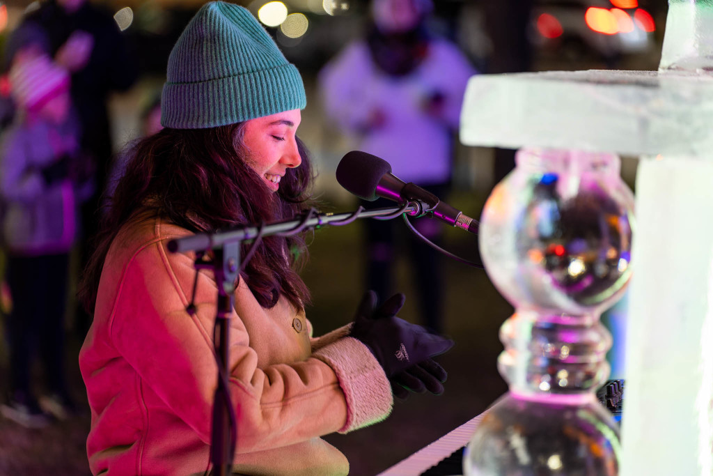 Ice Piano Performance | Michigan
