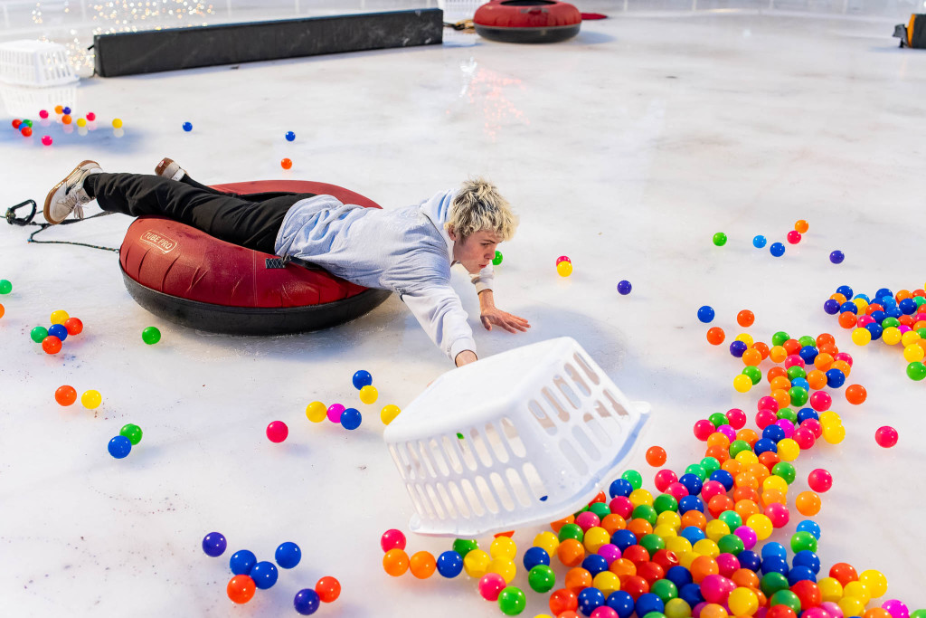 Human Hungry Hippo Tournament at World of Winter | Michigan