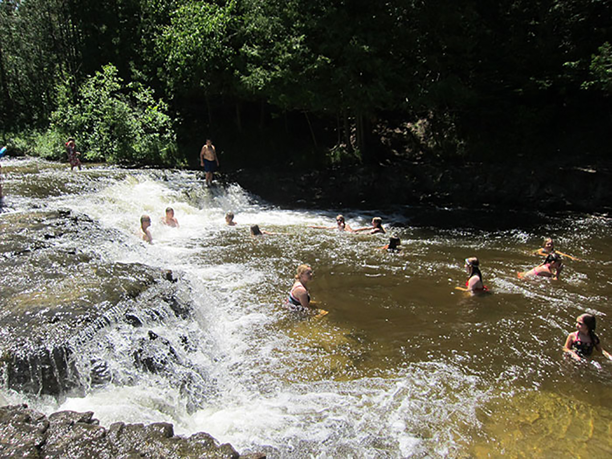 Ocqueoc Falls State Forest Campground | Michigan