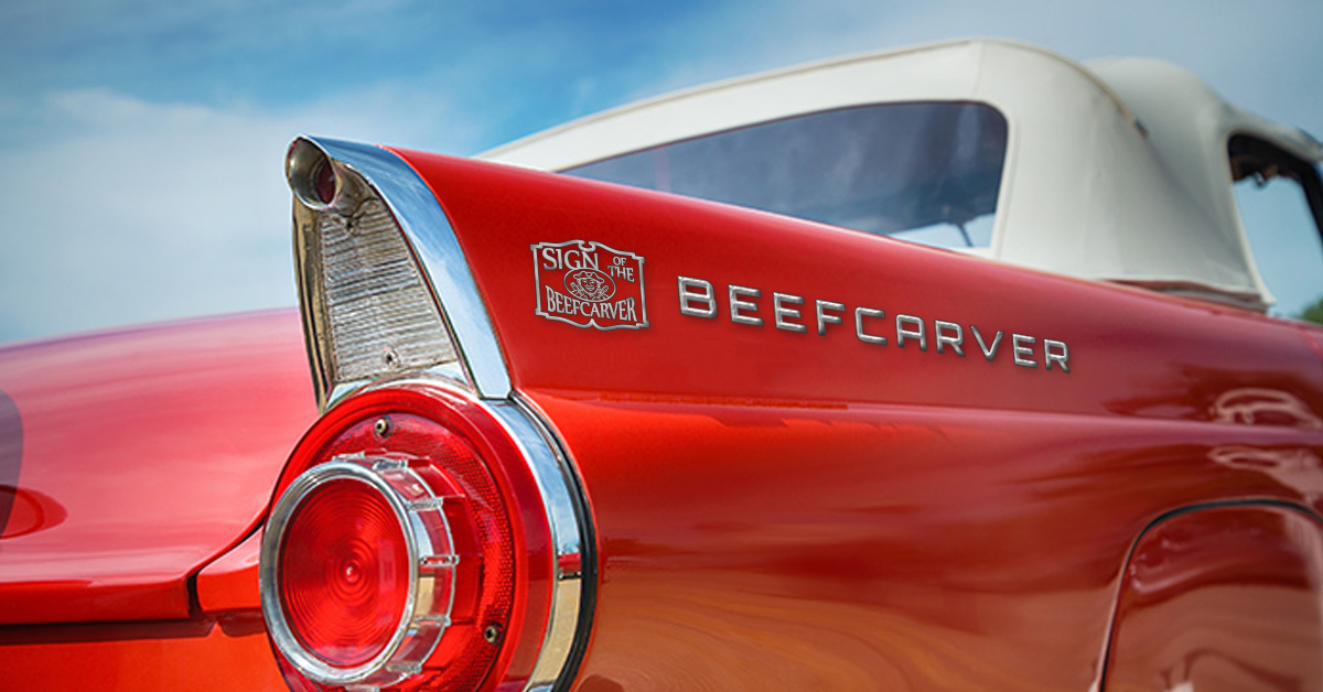 Sign of the Beefcarver | Michigan