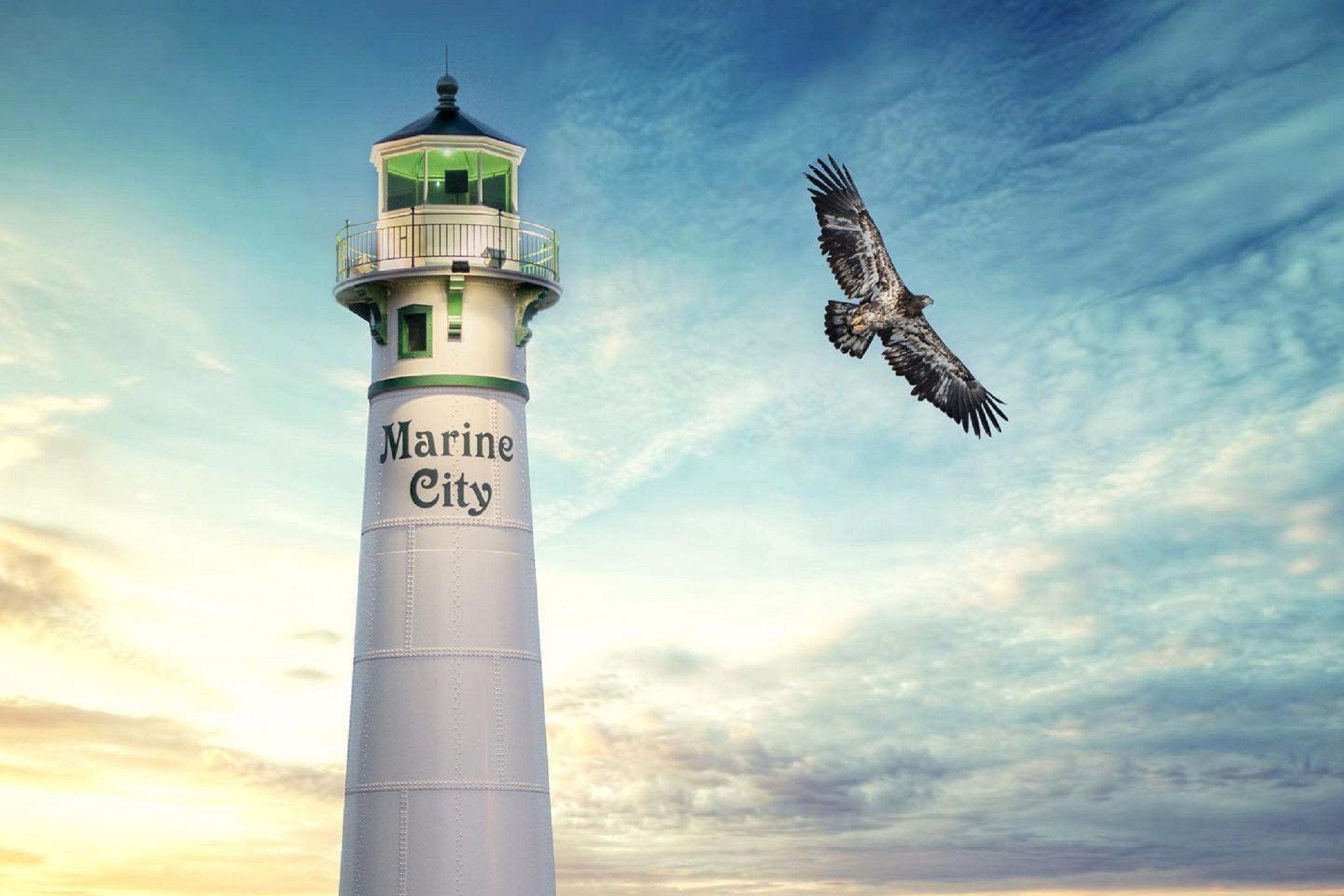 Peche Island Rear Range Light | Michigan