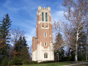 Beaumont Tower Carillon at Michigan State University | Michigan