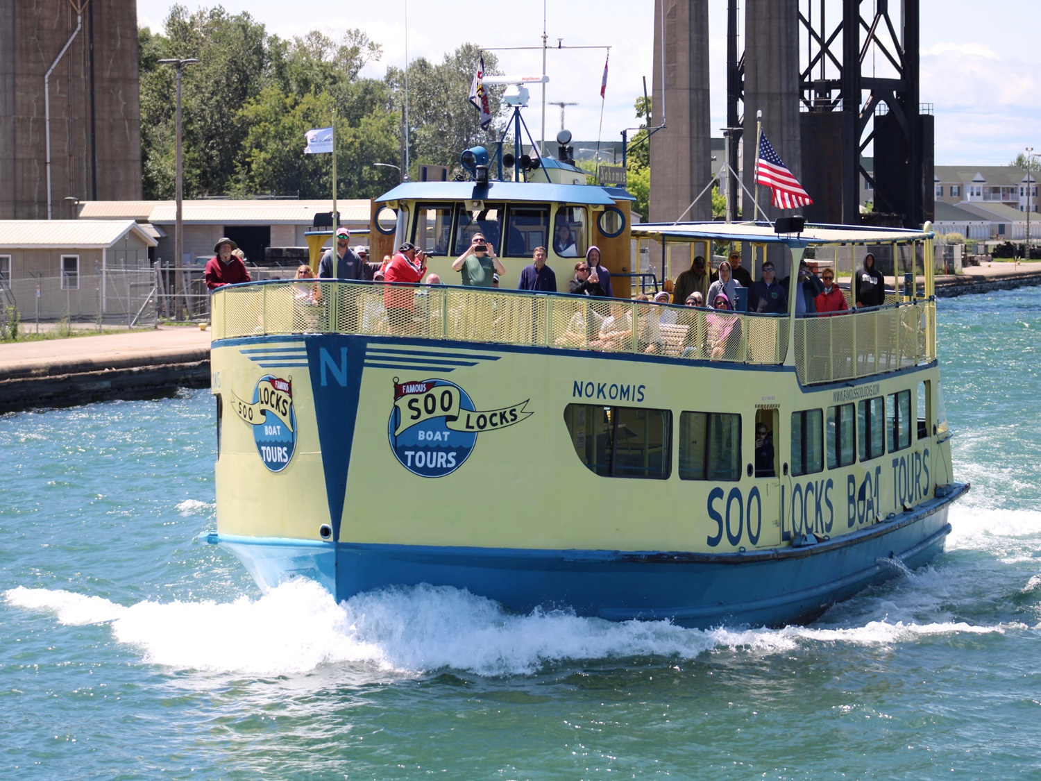 Famous Soo Locks Boat Tours | Michigan