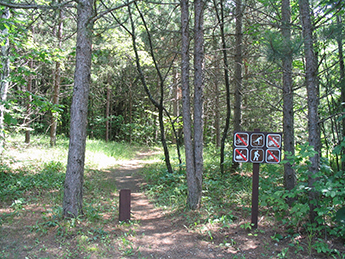 Hoist Lakes Foot Travel Area | Michigan