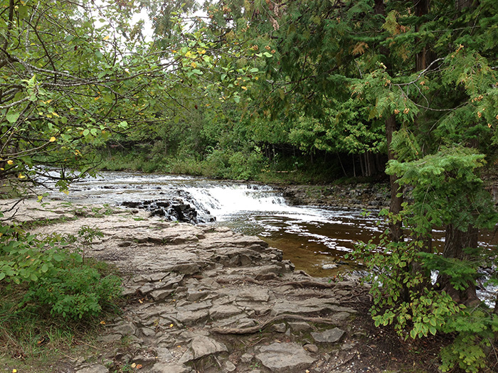 Ocqueoc Falls Bicentennial Pathway | Michigan