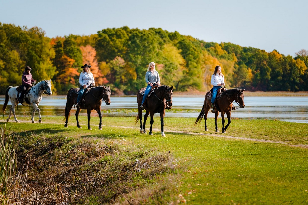 Fort Custer- Yellow, Red & Green Trails | Michigan