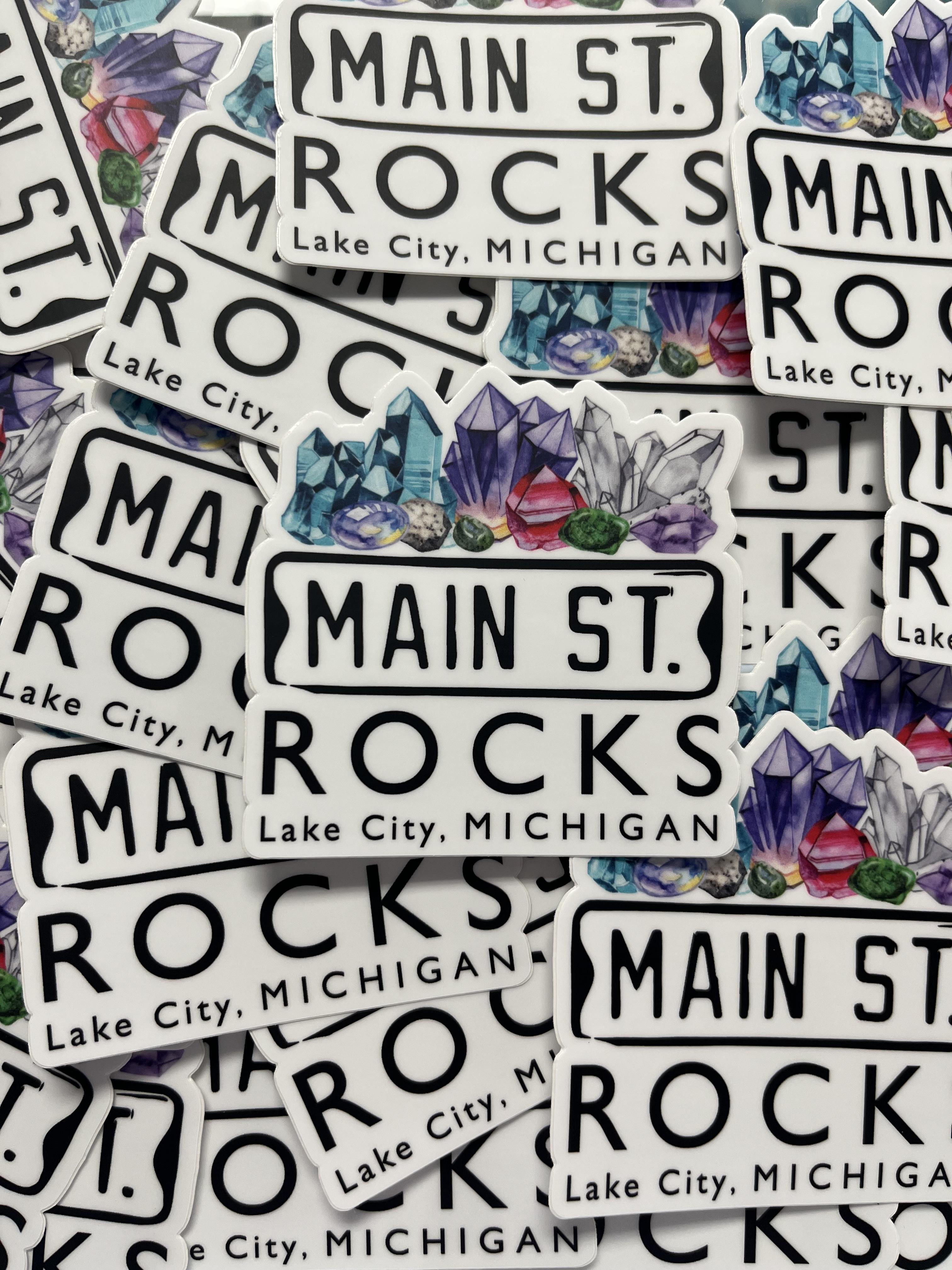 Main Street Rocks Lake City | Michigan